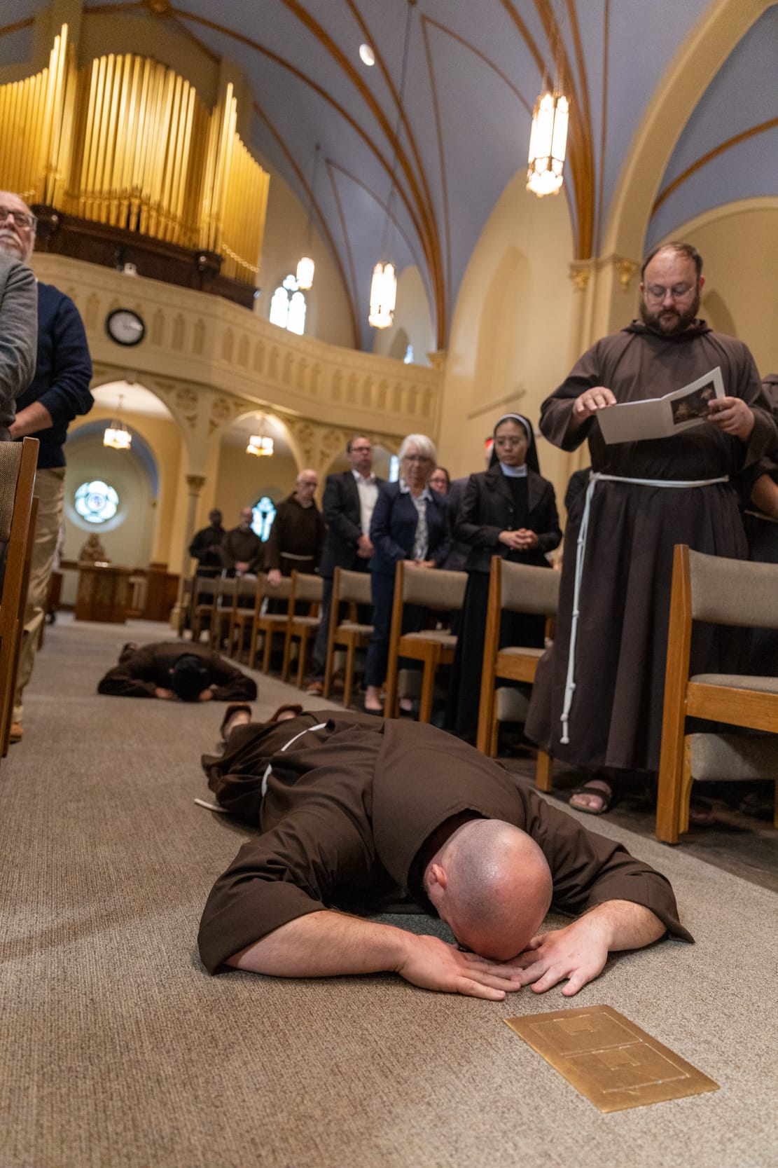 Capuchins Welcome Two New Friars into the Order